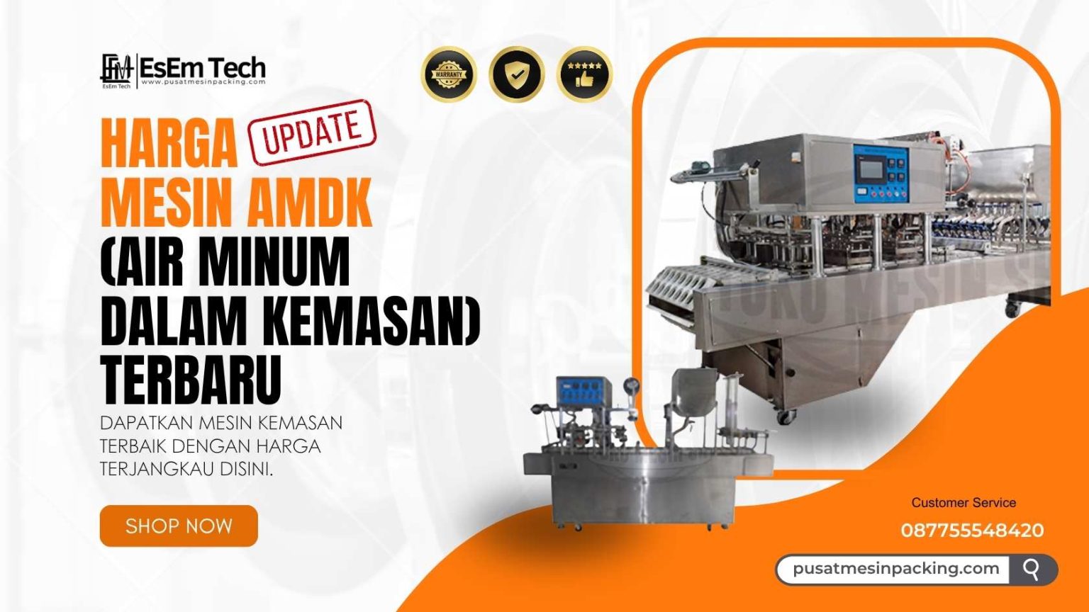 Harga Mesin AMDK Terbaru – Mulai 2 Line, 4 Line, 8 s/d 16 Line